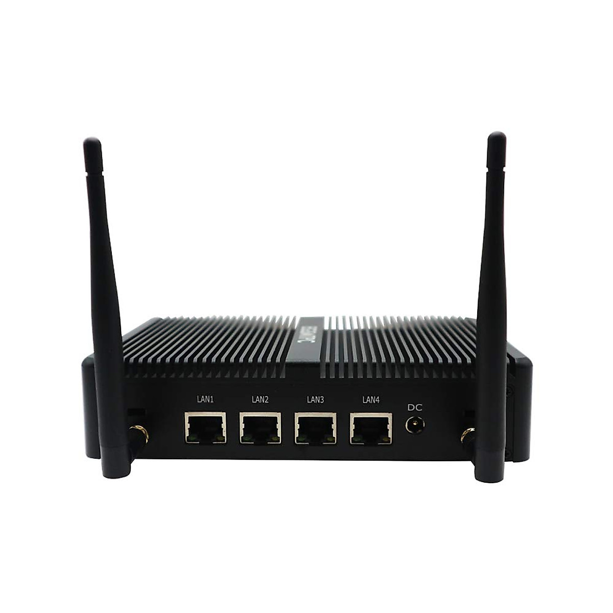 EGSMTPC Mini PC with 4GB RAM 32GB SSD WiFi, 4 GIGA LAN Port, VGA HDMI, 2 USB Port, Celeron J1900 Processor Quad core 2 GHz, Fanless Mini PC J1900