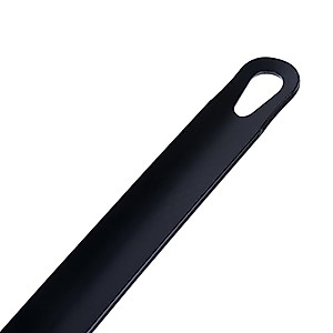 Restaurantware Met Lux 14 Inch Fry Pan, 1 Lightweight Frying Pan - Induction-Ready, Triple-Riveted, Black Carbon Steel Cooking Skillet, Durable, For Searing, Sauteing, And Browning Food