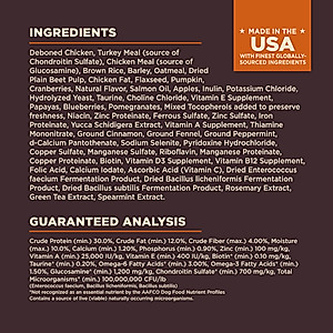 Wellness CORE Digestive Health Dry Dog Food with Wholesome Grains, Highly Digestible, for Dogs with Sensitive Stomachs, Made in USA with Real Chicken (Adult, 4-Pound Bag)