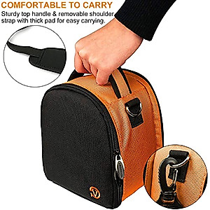 ROXIE Professional Point and Shoot Camera Case Bag for Canon PowerShot G9 G7 G5 G1 X Mark III ELPH 360 HS G9 G7 G5 G1 X Mark III ELPH 360 HS