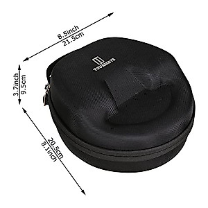 Tourmate Hard Travel Case for Logitech Zone Vibe 100 / 125 Wireless Ear Headphones, Protective Carrying Storage Bag