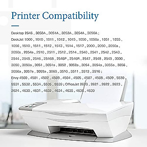 HavaTek Remanufactured 61XL Replacement for HP 61 Ink Cartridge Combo Pack for Envy 4500 5530 4502 4501 OfficeJet 4630 4635 2620 DeskJet 2540 3050 2050 1000 1010 1510 Printer (1 Black,1 Color)