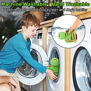 Letsmeet Dog Squeak Toys Dogs Enrichment Treat Dispensing Puzzle Toys Interactive Dog Toys for Large Medium Small Dogs