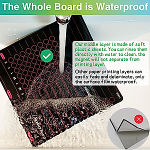 Magnetic Chore Chart for Kids Multiple Kids 3 Responsibility Charts & 1 Menu Board, Chore Chart for Teenagers Behavior Chart for Kids at Home, Dry Erase Chore Chart for Fridge Homeschool Supplies