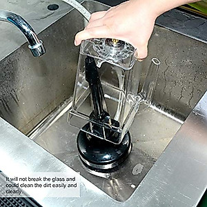 Kitchen Blender Cleaning Rinser, Quick Glass Washer for Kitchen, Bar, Coffee Shop & Restaurantfor Kitchen, Bar, Coffee Shop & Restaurant