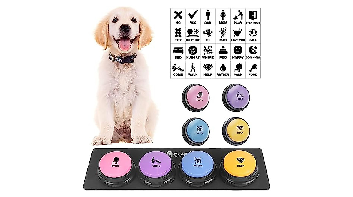 Dog Communication Buttons Set - Talk with Your Pet