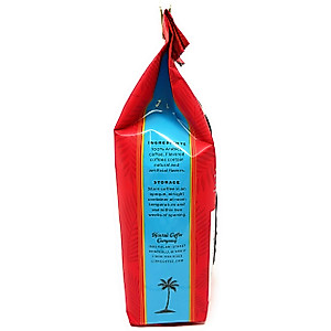 Lion Coffee CHOCOLATE MACADAMIA, Ground, Light Roast, 10 Oz. Bag with Exclusive Lion Coffee Factory Direct Brand Registered Sticker, INDULGENT