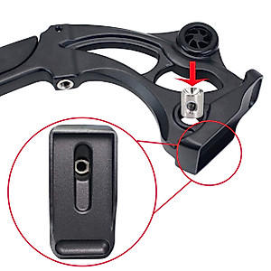 Topbows 64" Takedown Recurve Bow Metal Riser 30-60Lbs Right Handed for Archery Hunting (50Lbs)