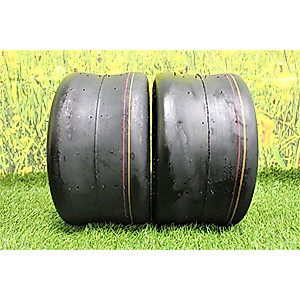 Set of Two 13X6.50-6 4 Ply Turf Tires for Lawn & Garden Mower 13X6.5-6