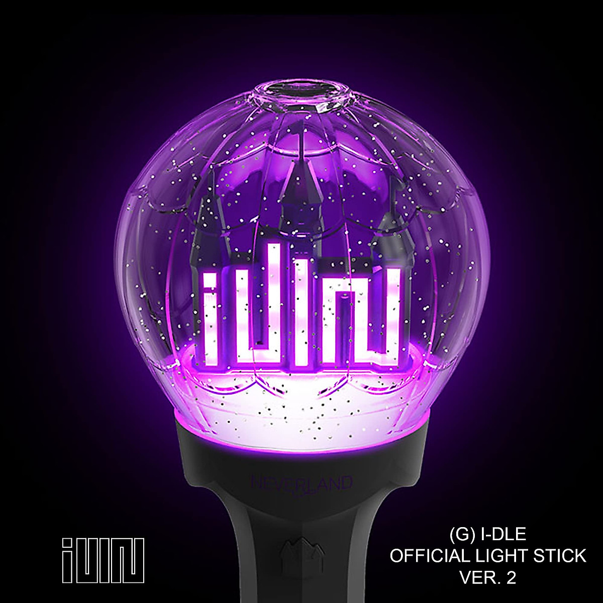 (G) I-DLE Official Lightstick Ver.2 + Seller's Photocards Set – Exclusive K-Pop Merchandise