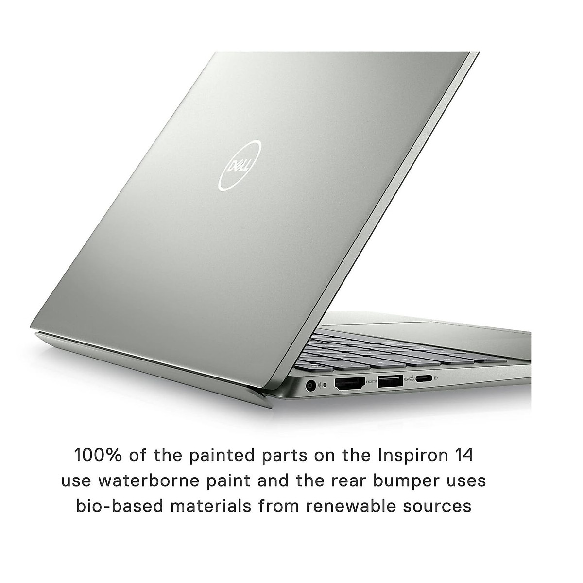 Dell Inspiron 14" FHD+ Business Laptop, AMD 8-Core Ryzen 7 5825U, 32GB RAM, 1TB PCIe SSD, Backlit Keyboard, Fingerprint Reader, Webcam, USB-C, WiFi 6, HDMI, PDG HDMI Cable, Pebble Green, Win 11 Pro