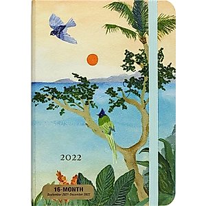 2022 Tropical Paradise Weekly Planner (16-Month Engagement Calendar)