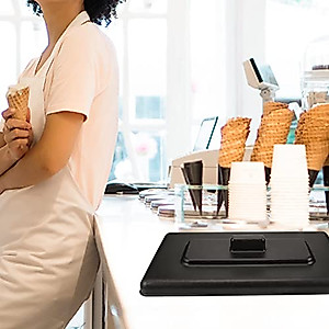 Ice Cream Machine Lids Ice Cream Maker Upper Cover 13.9 * 7.8Inch Ingredients Bucket Cover Ice Cream Tank Lid Kitchenware Protection Cover for Ice Cream Machine Accessories