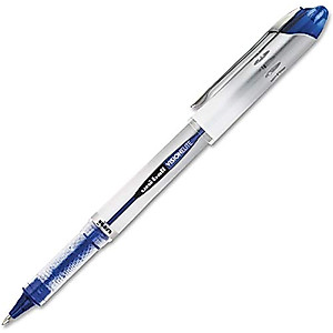 Uni-Ball Vision Elite Stick Rollerball Pen, 0.8mm, Bold Point, Blue Ink, 12-Count