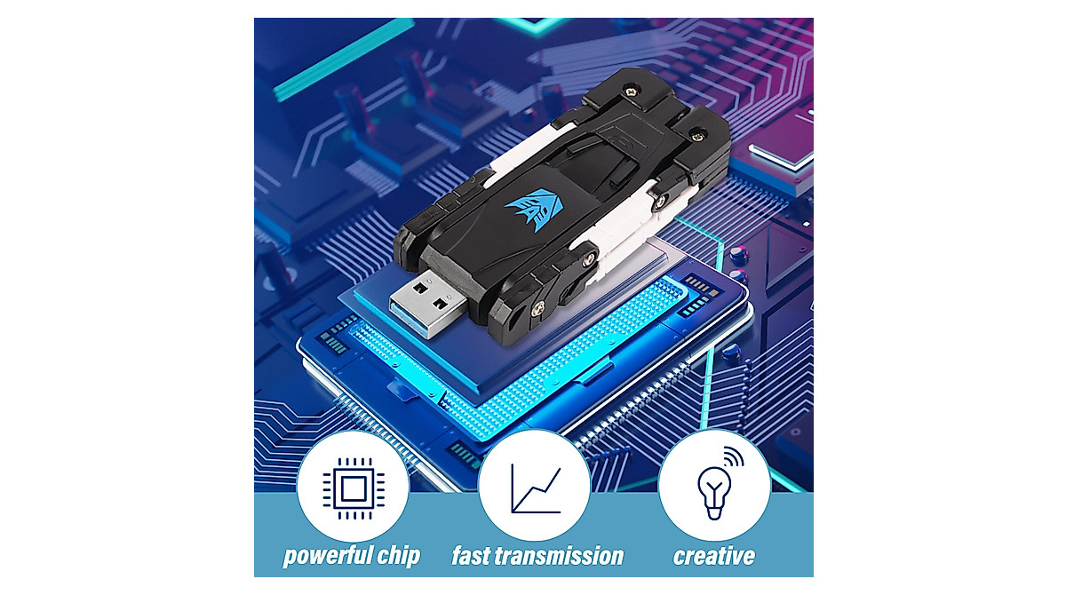 64GB Transformer USB Flash Drives Robot Dog (USB2.0) — 🛍️ The Retail Market