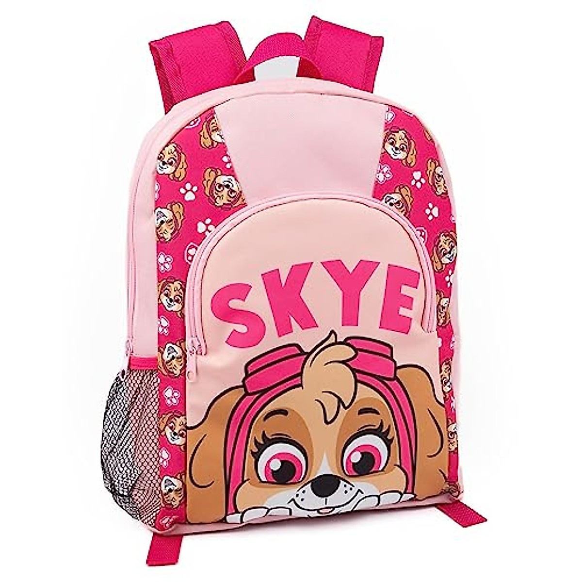 Paw Patrol Girls Pink Backpack | Skye High-Flying Adventures | Adjustable Straps | Ample Storage Space