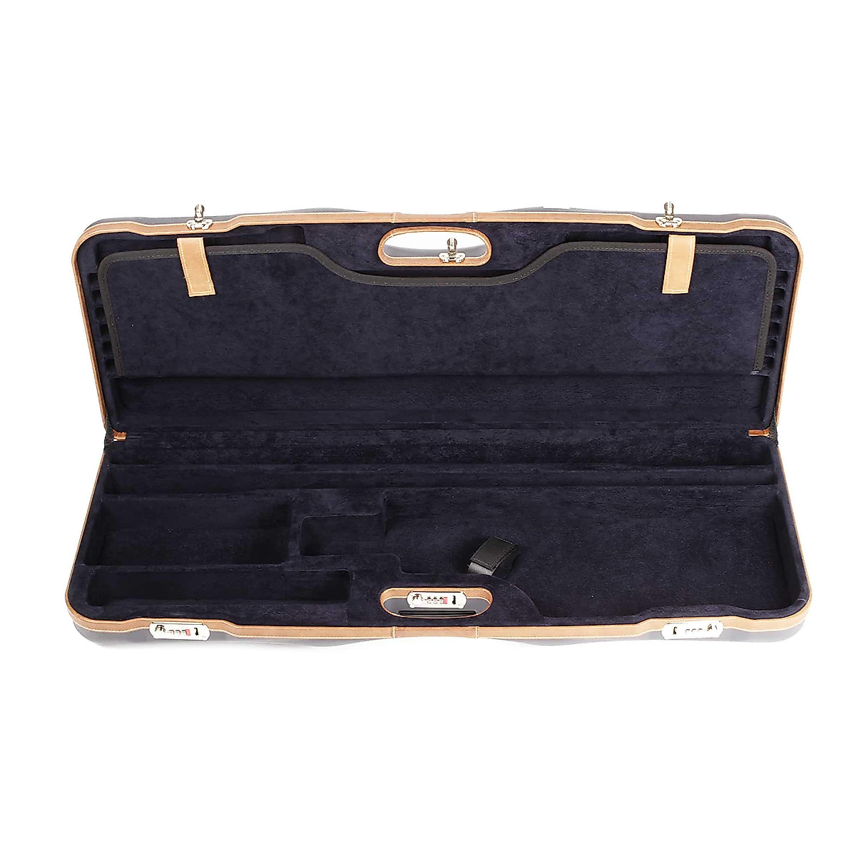 Negrini OU Deluxe High Rib Skeet 2 Barrel Shotgun Case + Tube Set – 1652LX-TUBE/5212