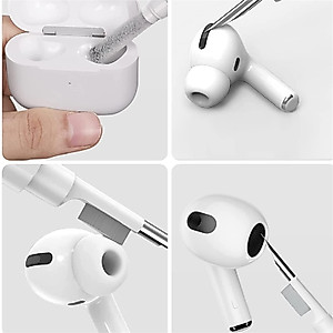 SKPY Case for Google Pixel Buds Pro with Snap Switch Security Clip, with Cleaning Pen Protective Black Pixel Buds Pro Case with Carabiner & Lanyard