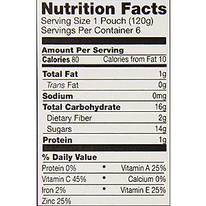 Earth's Best Organic Stage 2, Apple, Peach & Oatmeal, 4.2 Ounce Pouch (Pack of 6)