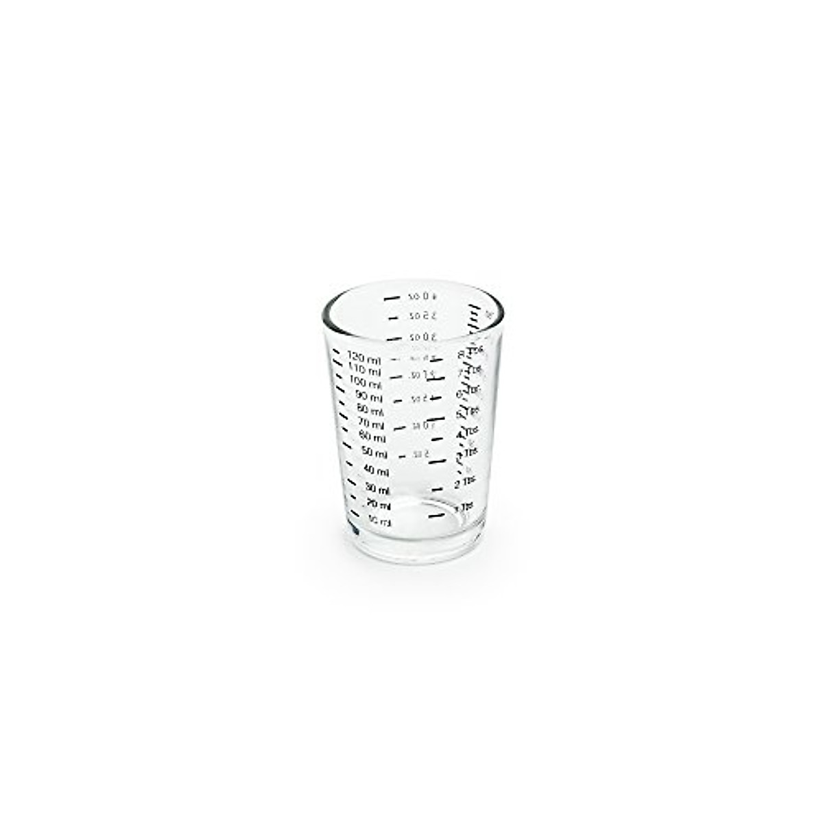 Fox Run Brands 4-Ounce Mini Measuring Glass, Regular, Clear