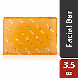 Neutrogena The Transparent Facial Bar Original Formula, Fragrance Free 3.50 oz (Pack of 5)