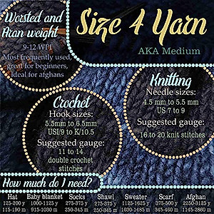 JubileeYarn Chenille Yarn - Worsted Weight - 100g/Skein - Topaz - 2 Skeins