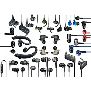 12 pcs (BHB-BMF-sB) S/M/L Hybrid and Memory Foam Replacement Set Earbuds Eartips Adapters Compatible with Sony in-Ear Earphone Headsets