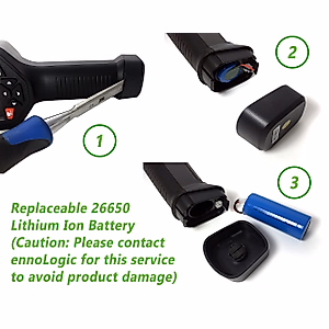 ennoLogic Thermal Imaging Camera with WiFi - 320 x 240 IR Infrared Thermal Imager with 3.5" 640x480 TFT Display - eT450C