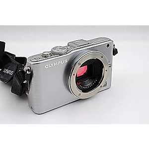 Olympus PEN E-PL3 14-42mm 12.3 MP Mirrorless Digital Camera with CMOS Sensor and 3x Optical Zoom (Silver) (Old Model)