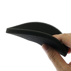 Maxmoral 3pcs Bar Rimmer Sponges Black Replacement Sponges for Margarita Salter Lime Juice