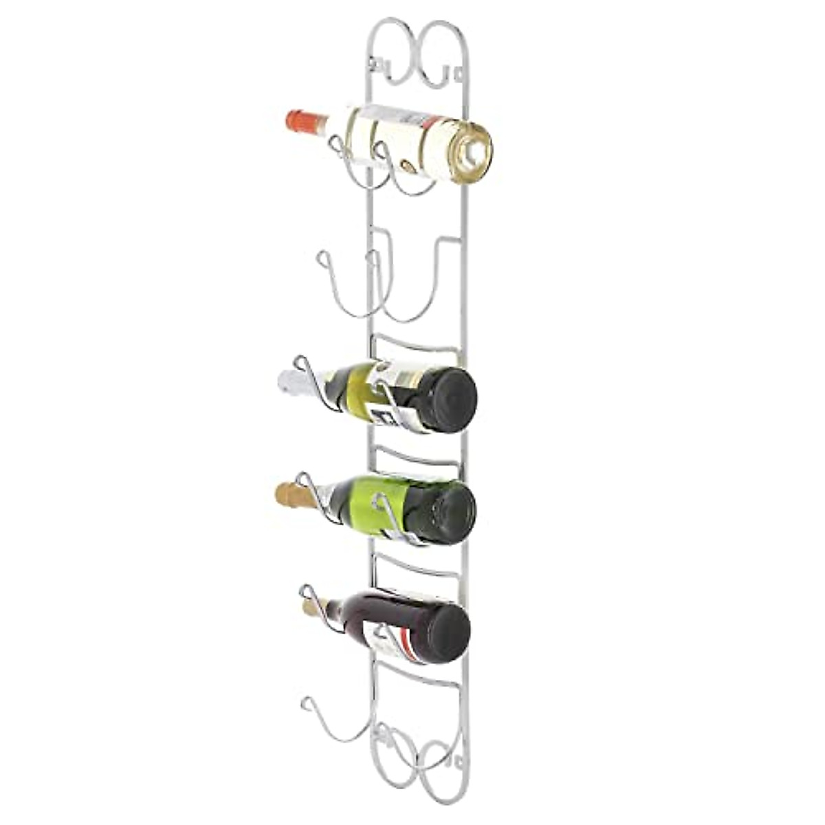 W Home Bathroom Kitchen Wall Mount Hanging Multi Purpose Wine Rack/Hand & Bath Towels