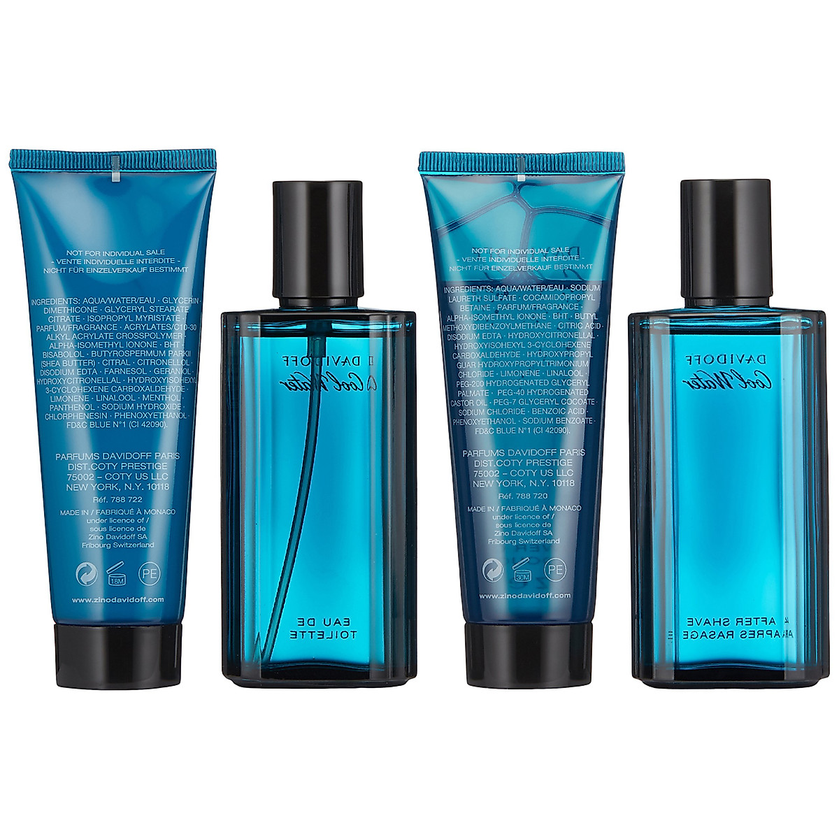 Davidoff Cool Water Man Holiday Set, 1.87 lb.