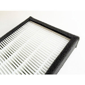 Nispira True HEPA Filter B FLT4825 Replacement For GermGuardian Air Purifier AC4825 AC4825E AC4825DL AC4825DLX AC4850PT AC4900CA AC4900ca AC4850PT AC4820 Pure Guardian AP2200CA Black Decker, 2 Pks