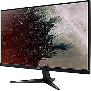 Acer Nitro QG241Y Pbmiipx 23.8" Full HD (1920 x 1080) VA Gaming Monitor with AMD FreeSync Premium Technology, Up to 165Hz, 1ms (VRB), HDR10, (1 Display Port 1.2, 1 x HDMI 2.0 & 1.4)