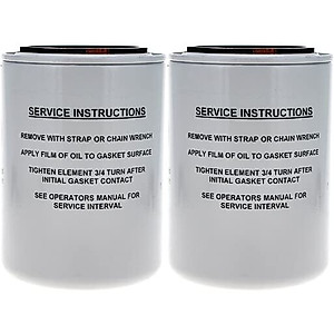 2 PK Genuine Exmark 103-2146 Hydro Oil Filter Lazer Z XP XS Front Runner DS OEM