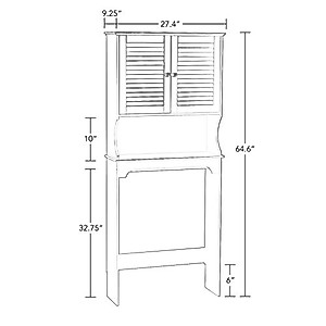 RiverRidge Ellsworth Spacesaver, Espresso