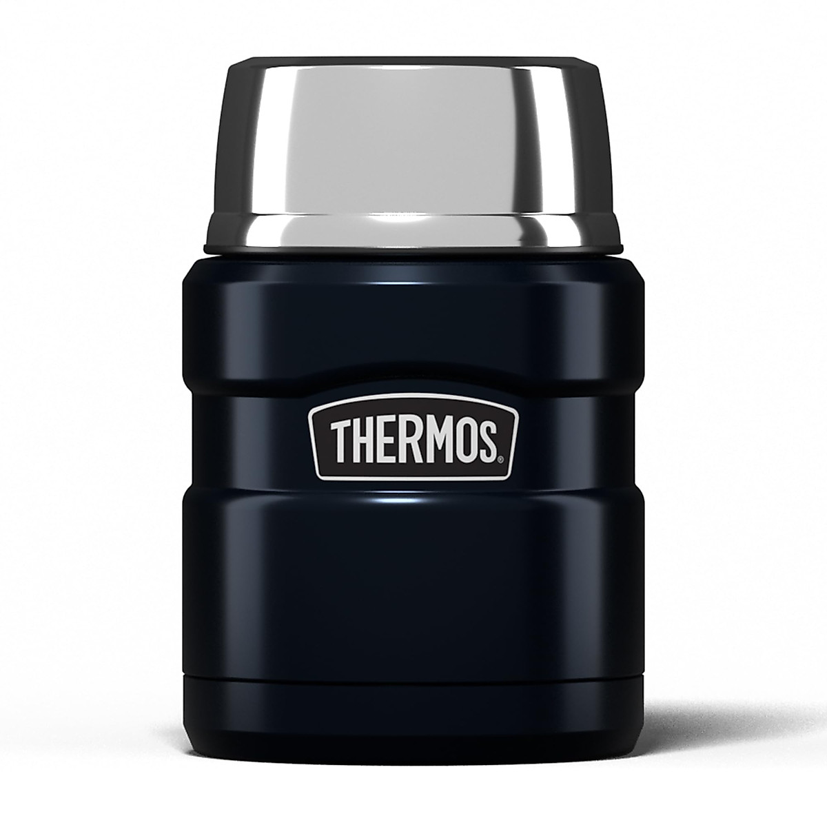 THERMOS 183270 Stainless King Food Flask, Midnight Blue, 470 ml