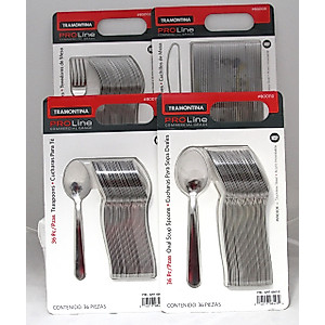 Tramontina Pro Line Commercial Grade Party Pack 144 Pcs
