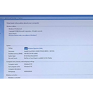 Lenovo ThinkPad T430 Laptop Intel Core i5-3320m 2.6GHz 8GB 180GB 14in W7Pro