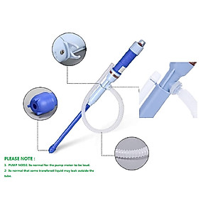 SmarTopus Electric Liquid Transfer Siphon Pump for Diesel, Fuel, Oil, Water, Battery Operated Power Siphon Pump for Gasoline (by SmarTop) 2-PACK