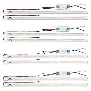 4FT LED Retrofit Kit,Recessed Fluorescent Light Retrofit Super Bright LED Light,Panel Light,Troffer Quick Repair and Retrofit LED Kit,No Professional Tools Required,36w,5000K White Light (4 Pack)