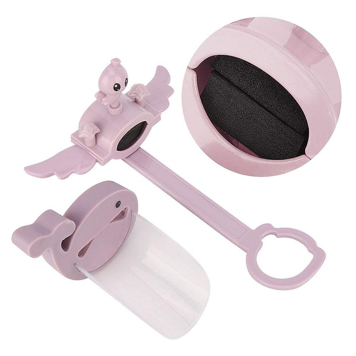 Faucet Handle Extender Set, Faucet Extender for Toddlers, Sink Handle Extender Odor-Free Cartoon for Different Switches Teaches Your Baby or Child Good Habit(Purple)