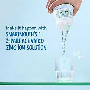 SmartMouth DDS Activated Clinical Mouthwash - Adult Mouthwash for Fresh Breath - Clinical Strength Mouthwash for Gum Health, Gingivitis & More - Clean Mint Flavor, 16 fl oz