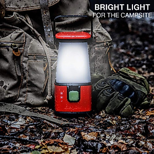 Energizer LED Camping Lantern Flashlight, Battery Powered LED Lanterns for Hurricane Supplies, Survival Kit, Camping Accessories, 500 Lumens Water Resistant Camping Light