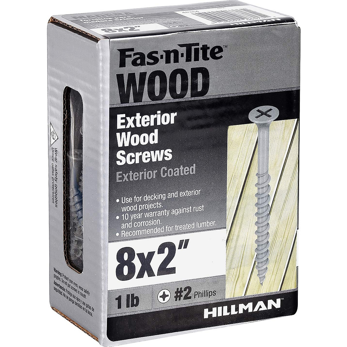 HILLMAN FASTENERS 48384 LB 2x8 Extension PH Wood Screw