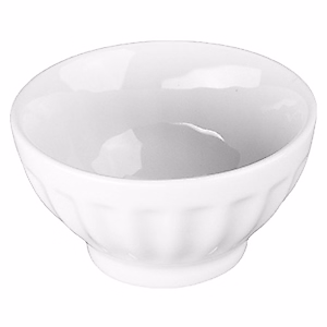 BIA Cordon Bleu 4.5-Ounce Fluted Bowl, Set of 4, White