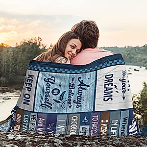 Nephew Gifts from Auntie, Nephew Gifts Blanket 60"x50", Nephew Gifts from Aunt, Nephew Birthday Gifts, Nephew Gift from Uncle, Nephew Gift Ideas for Christmas Graduation, Gift for Nephew Throw Blanket