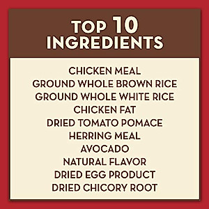 Avoderm Natural Chicken & Herring Meal Formula Dry Cat Food, 6-Pound