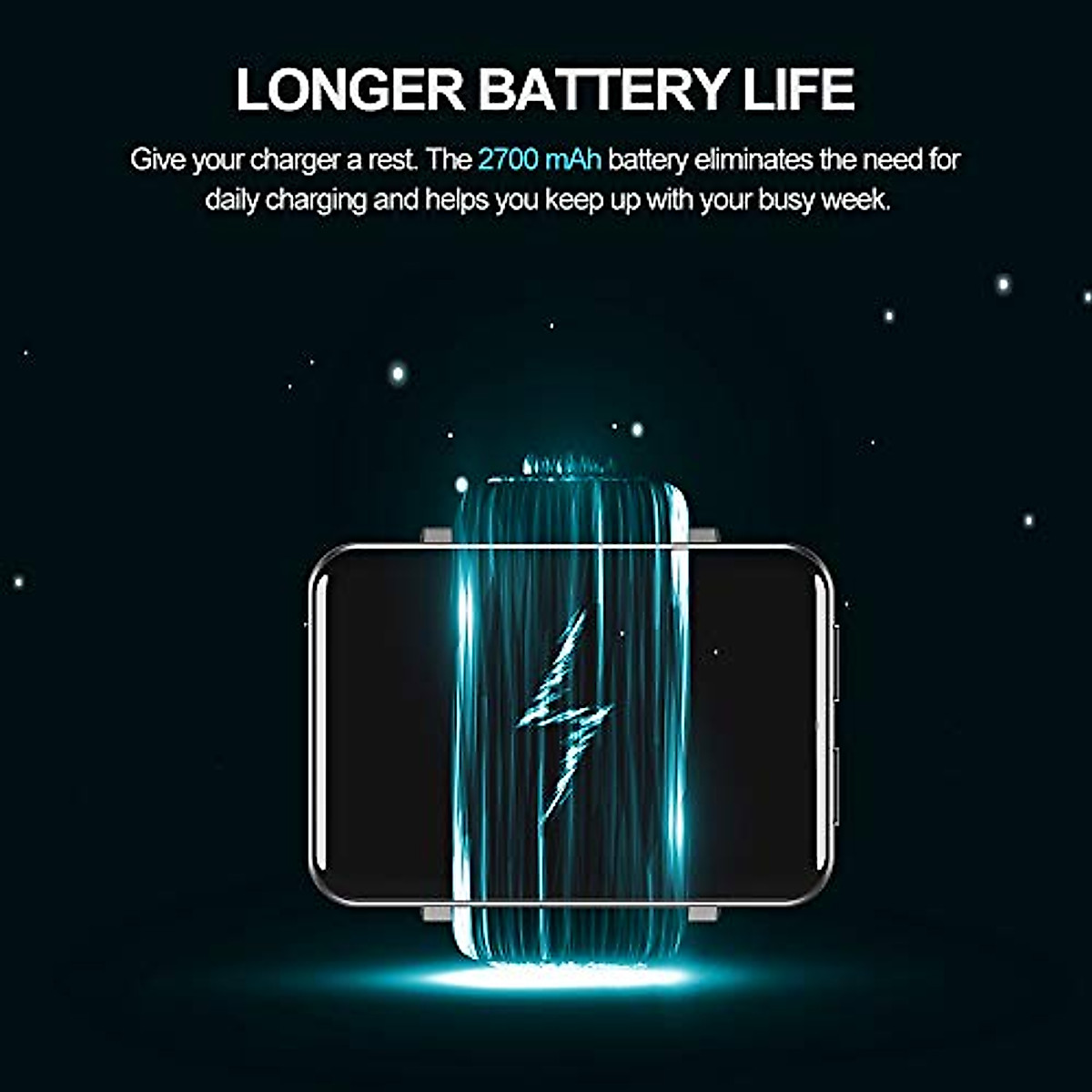 Docooler DM100 4G Smart Watch Sports WiFi GPS BT Smartwatch 2.86 Inch Touch Screen 16GB/32GB Music Player Phone Call 5MP Camera IP67 Waterproof Multifunction