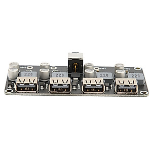 4 Way Charging Module 4 Way Fast Module 12V 24V to QC3.0 Power Module USB Phone Charging Converter Board Charging Power Converters
